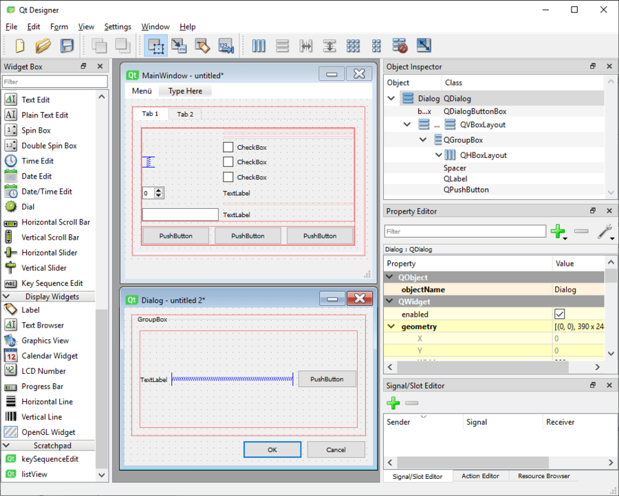 Einfache Erstellung einer GUI zum isolierten Testen von Hardware ...