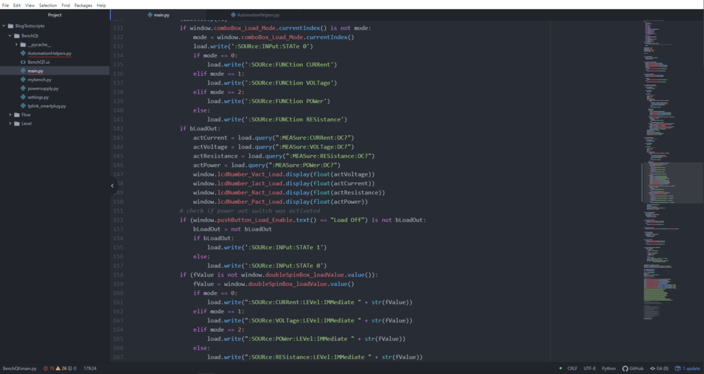 Testskripte mit Python Qt - MEDtech Ingenieur GmbH